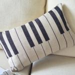 Cute Piano Key Pillow on Luulla