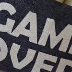 Game Over Linen Cusion Pillow on Luulla